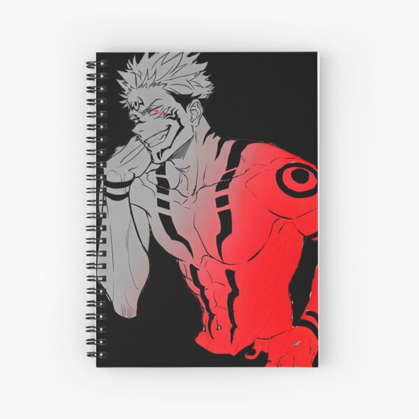 " Jujutsu Kaisen Sukuna Jujutsu Kaisen" Spiral Notebook for Sale by ...