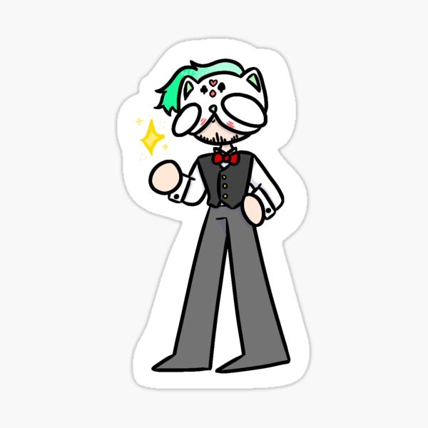 "Marvin the magnificent sticker" Sticker for Sale by Flowerzombierob ...