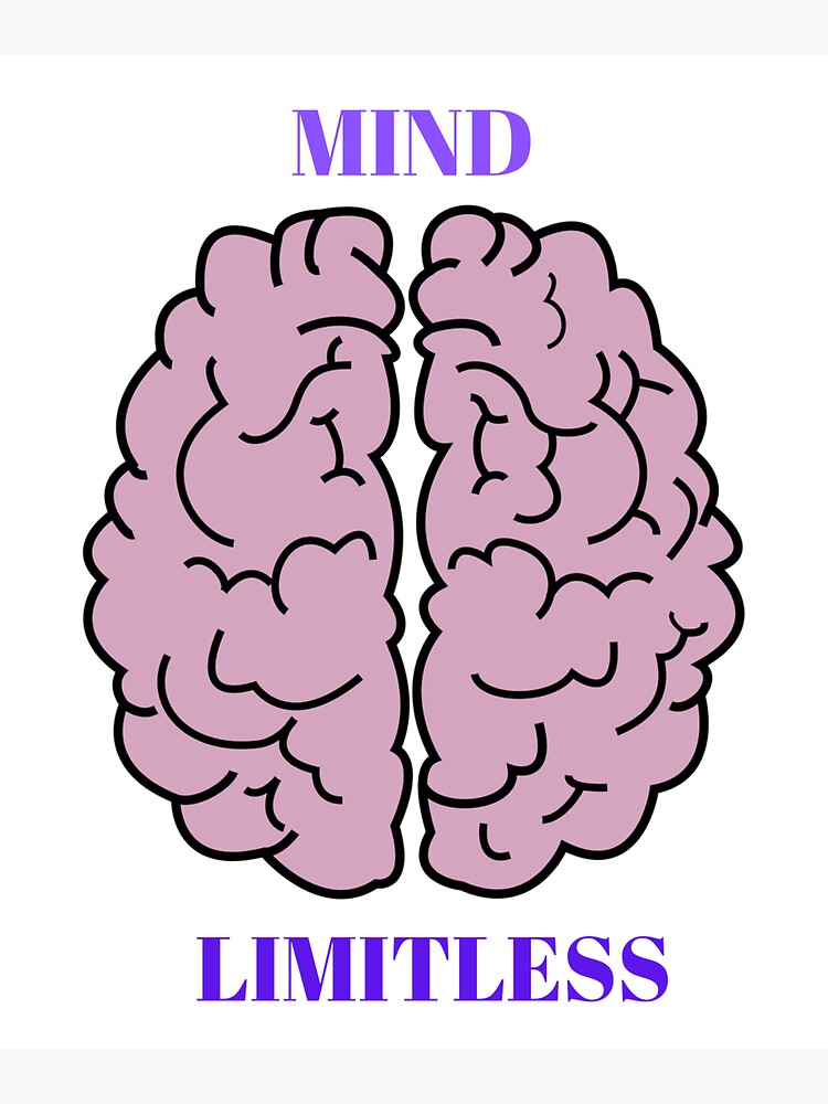 "limitless mind,brain" Sticker by Ashanil06 | Redbubble