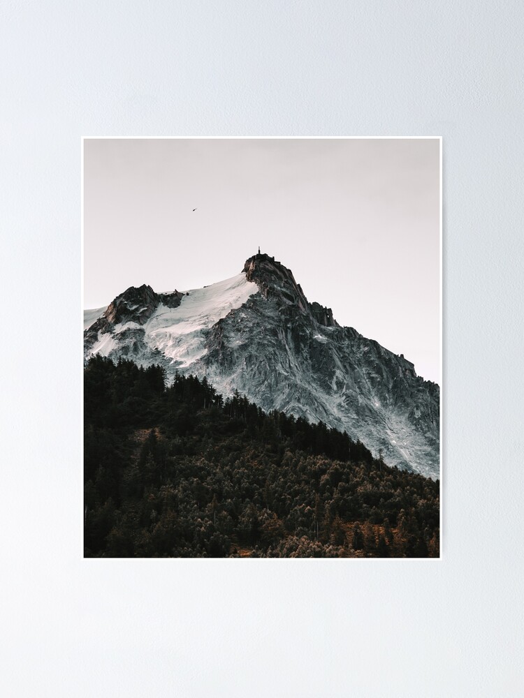 "Moody Mountain Summit " Poster for Sale by piKusiofsky | Redbubble