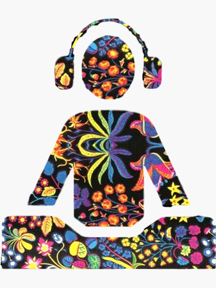 "FUNKY DJ" Sticker for Sale by DESIGNFLOWS | Redbubble