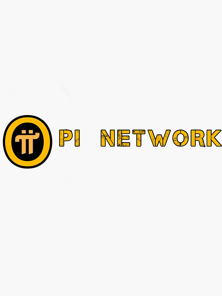 "Pi network " Sticker by Body-and-nature | Redbubble