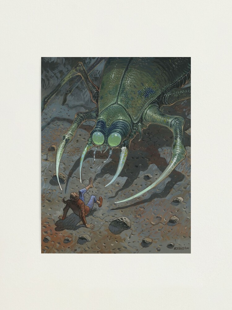 Lámina fotográfica «cardioclaw,inside outside,the incal,hq,moebius ...