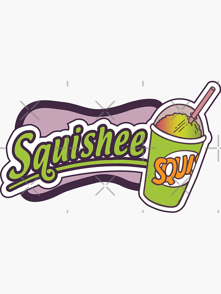 "Squishee Logo" Sticker for Sale by tvshowtshirts | Redbubble