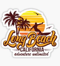 Long Beach Stickers | Redbubble