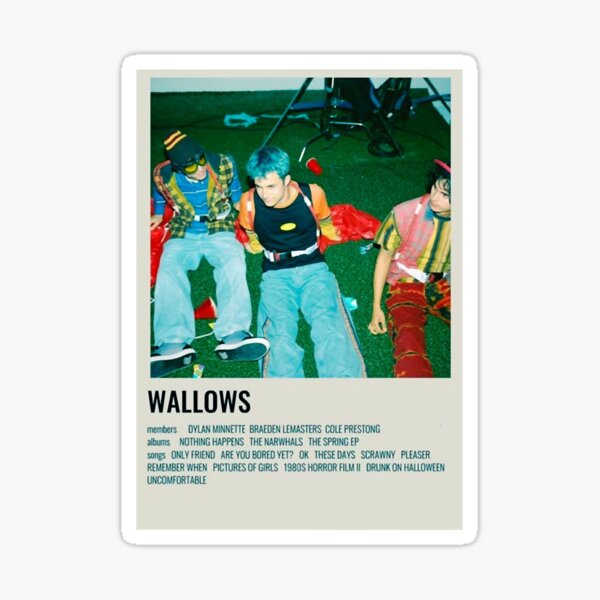 "Surprise Gift Wallows Halloween Holiday" Sticker by Selmerconnelly ...