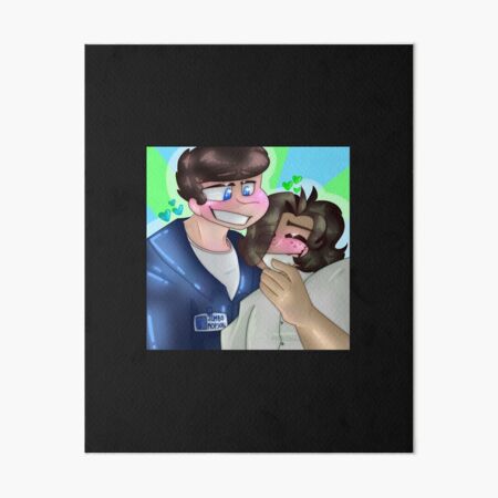 "DSAF Matt x Jimbo dsaf dsaf Sticker" Art Board Print by PootinTuon ...