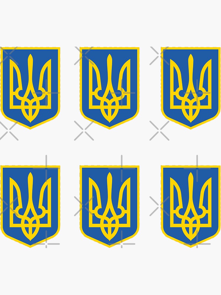 "Ukraine Stickers Pack" Sticker by Kikistyle | Redbubble