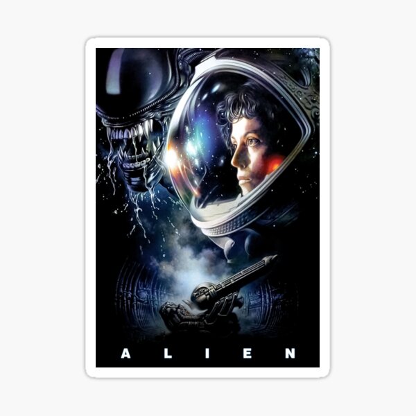 "Alien (1979)" Sticker by AlienFanArt | Redbubble