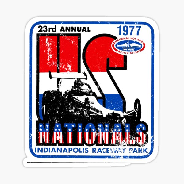 "US Nationals" Sticker by Retrorockit | Redbubble
