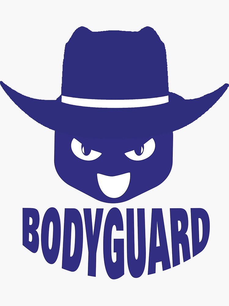 "bodyguard" Sticker by grisdann | Redbubble