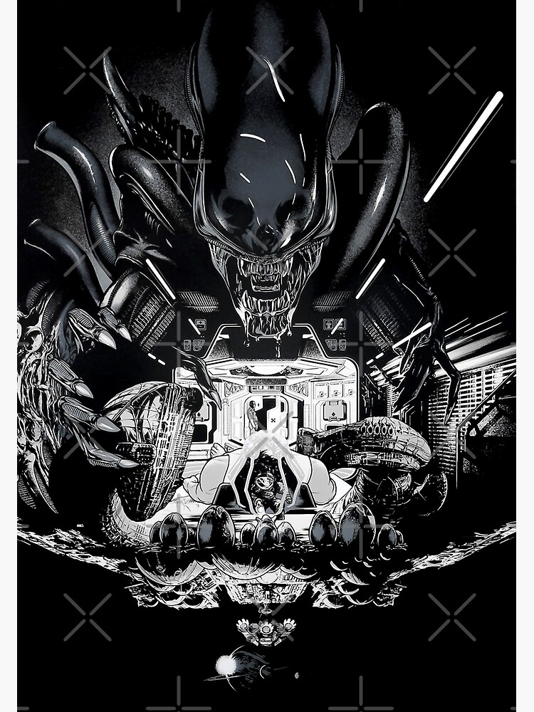 "Alien (1979)" Poster by AlienFanArt | Redbubble