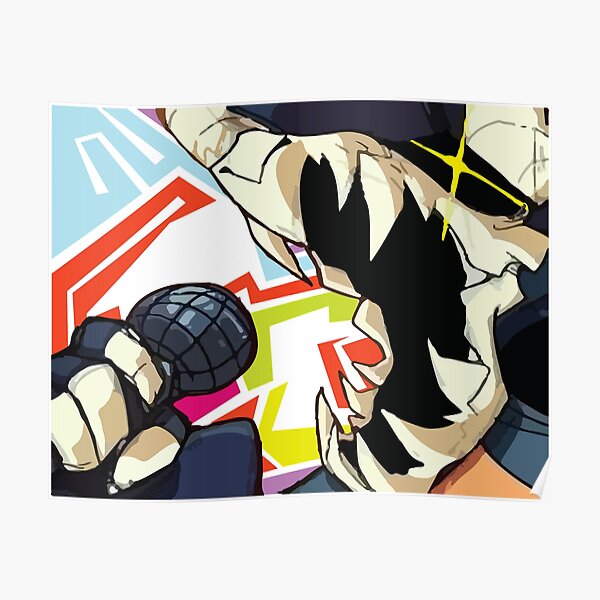 "fnf mod" Poster by Xavia-blue | Redbubble