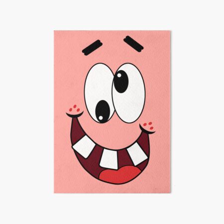 "patrick star" Art Board Print by Mafya | Redbubble