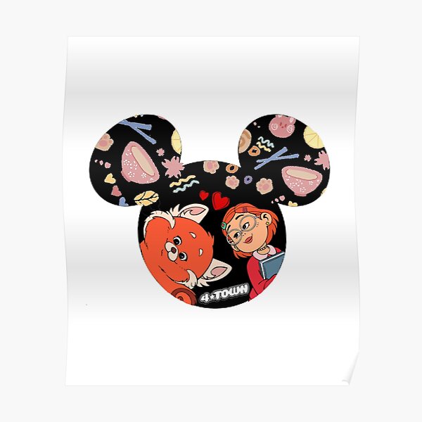 "Turning Red 2022 - miriam turning red - Happy Panda" Poster by ...