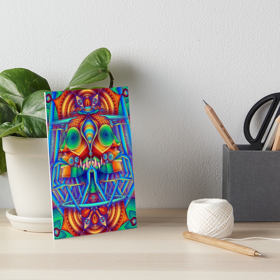 "Two Faced" Art Board Print for Sale by XABORIJN | Redbubble