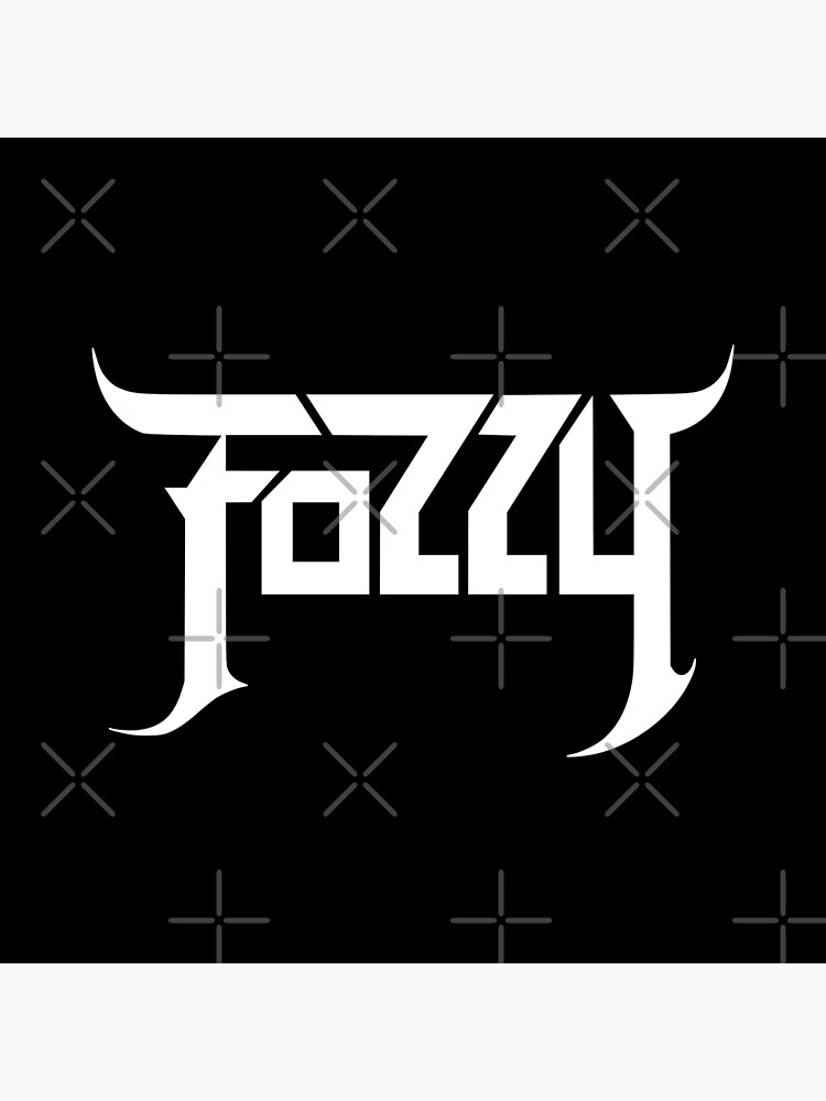 "THE FOZZY American heavy metal band" Poster by cmurricanesdy | Redbubble