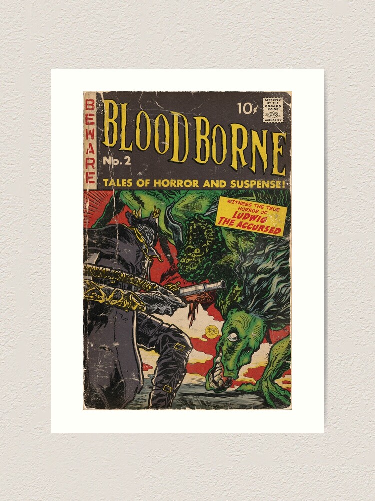 "Bloodborne - comic cover fan art" Art Print for Sale by MarkScicluna ...