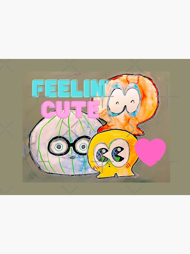 "Feeling cute skeptical monsters blob google googly eyed critters ...