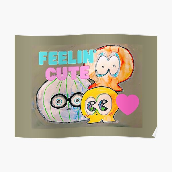 "Feeling cute skeptical monsters blob google googly eyed critters ...