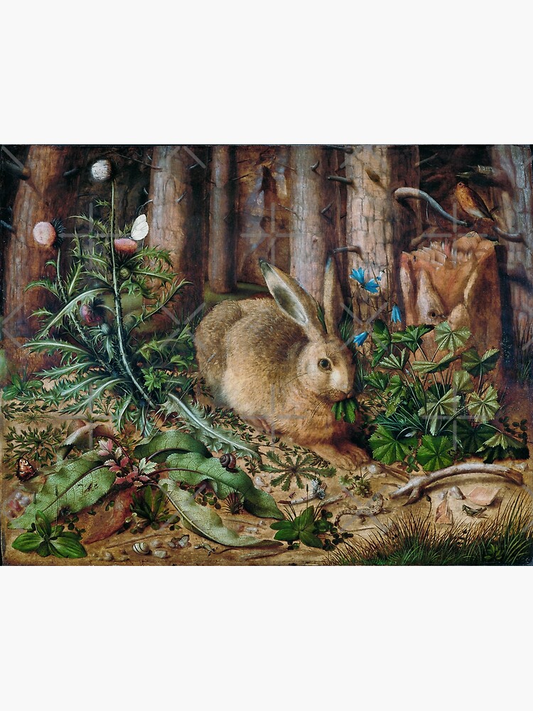 "Vintage 15th Century Artwork of Rabbits" Poster for Sale by ...