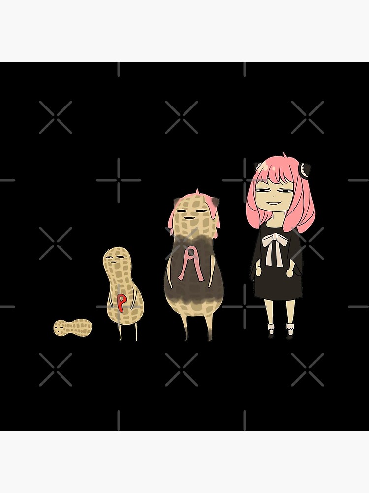 "Lovely Anya peanut (Spy x family )" Art Print by Slimepopi | Redbubble