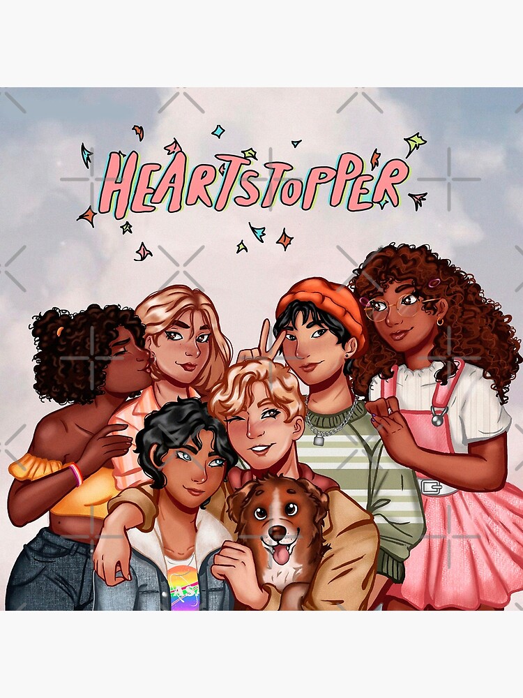 "Heartstopper fan art" Art Print for Sale by Thiagodznn | Redbubble