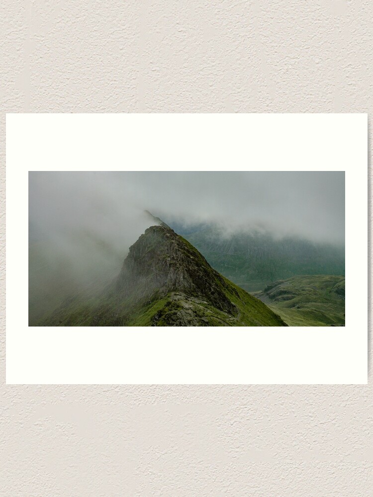 "Striding Edge" Art Print for Sale by JMChown | Redbubble