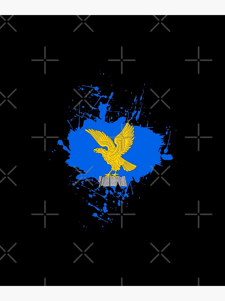 "Friaul-Julisch Venetien-Flaggen-Wappen malen Splatter - coole ...