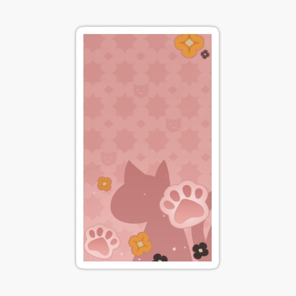 "Genshin Impact Diona official friendship namecard" Sticker by ...