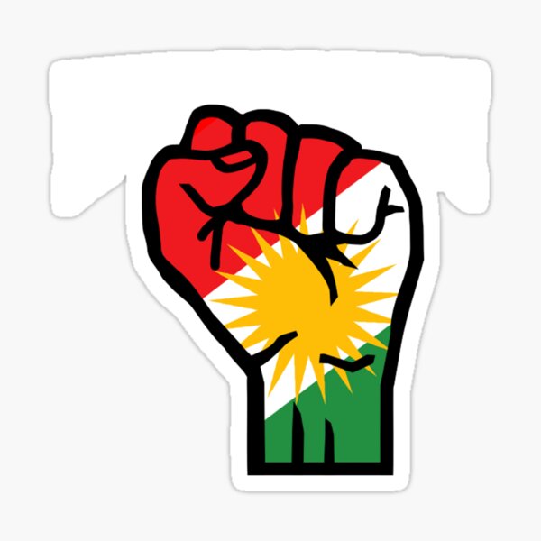"Kurdistan pride" Sticker by DesignDS | Redbubble