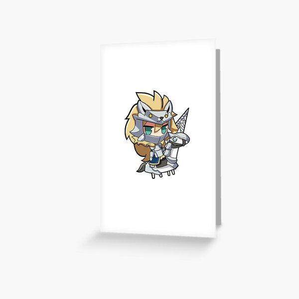 "Chibi Lancer Artoria" Greeting Card by Nezda | Redbubble