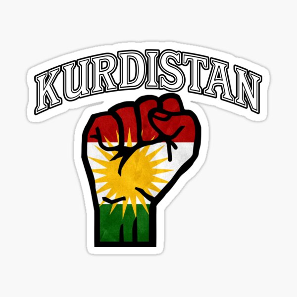 "Kurdistan pride" Sticker by DesignDS | Redbubble