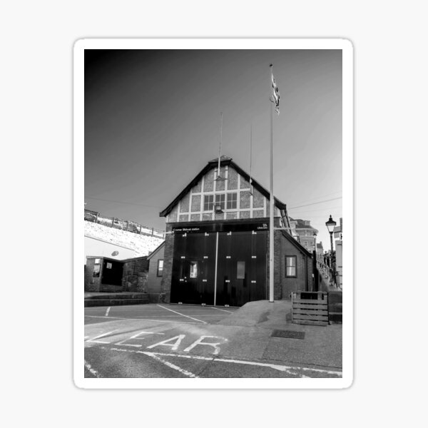 "The old RNLI lifeboat station, Cromer" Sticker for Sale by yackers1 ...