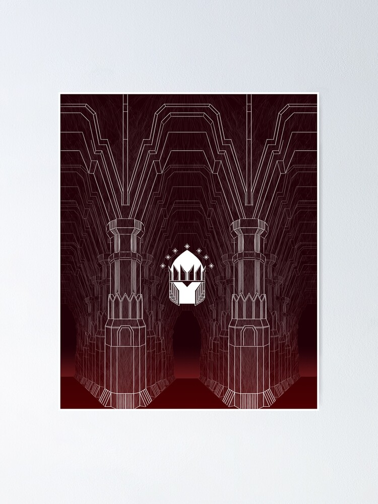 "The Emblem of Moria" Poster by IllionAelerion | Redbubble
