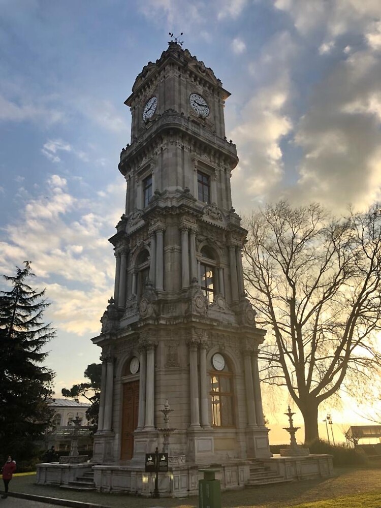 "Clock tower" Sticker for Sale by Karizi | Redbubble