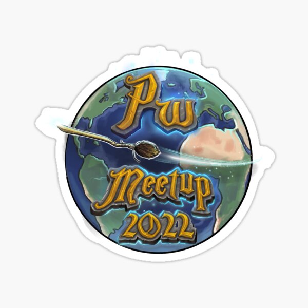 "PotterworldMC Official Meetup 2022" Sticker for Sale by kadewynk ...