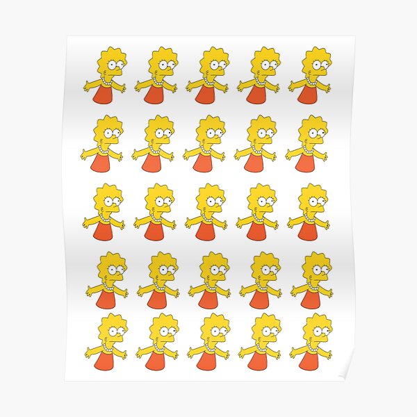 "lisa " wanna fight " meme crying pack lisa bundle" Poster for Sale by ...