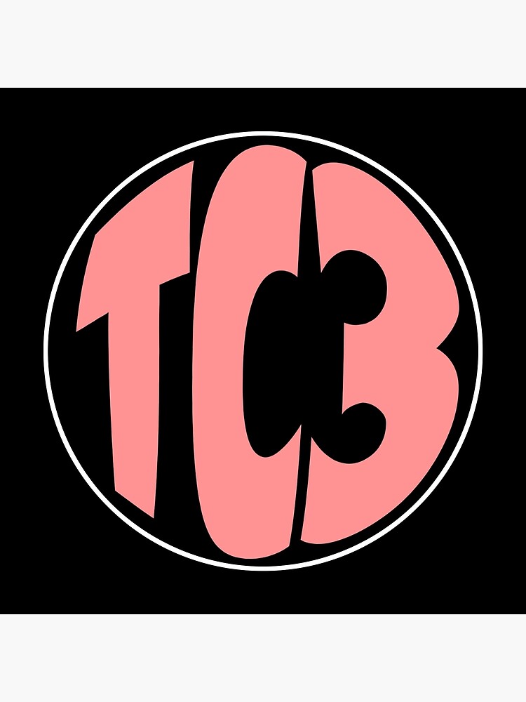 "TC3 Pink Logo" Poster for Sale by tc3music | Redbubble