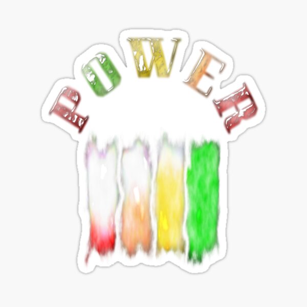 "Power" Sticker for Sale by DeeplyArt | Redbubble