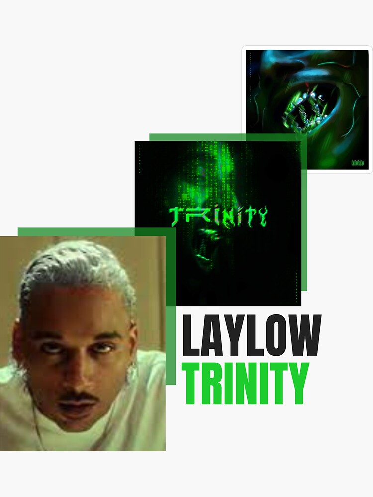 "laylow trinity classique rap" Sticker for Sale by SAADIADESIGN | Redbubble