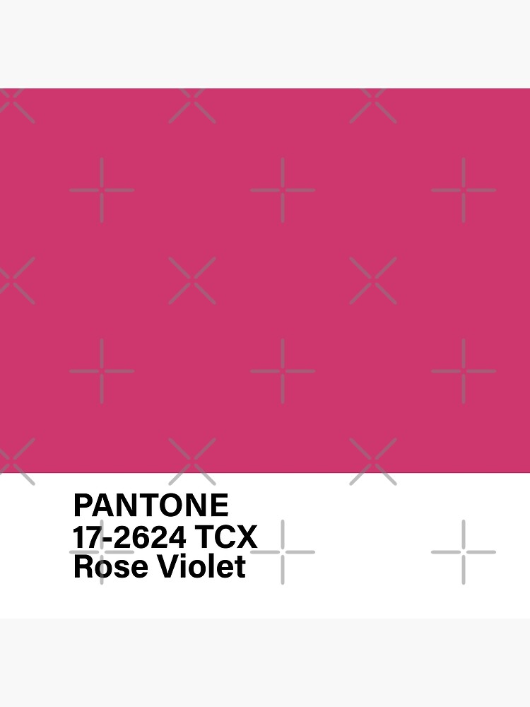 "PANTONE 17-2624 TCX Rose Violet" Poster by princessmi-com | Redbubble