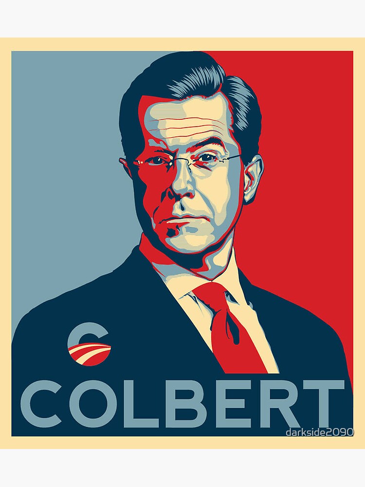 "Stephen Colbert fans " Sticker by darkside2090 | Redbubble