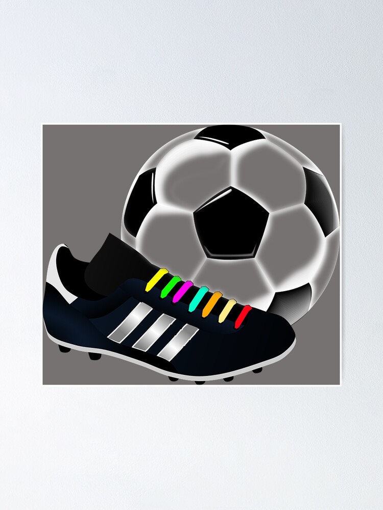 "Football Pride" Poster by WonderlandCards | Redbubble