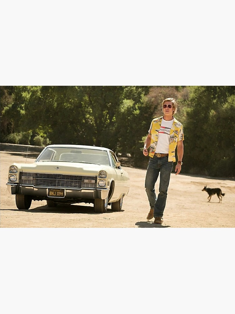 "Cliff Booth, Once upon a time in holliwood" Poster by ArtIsWonderful ...