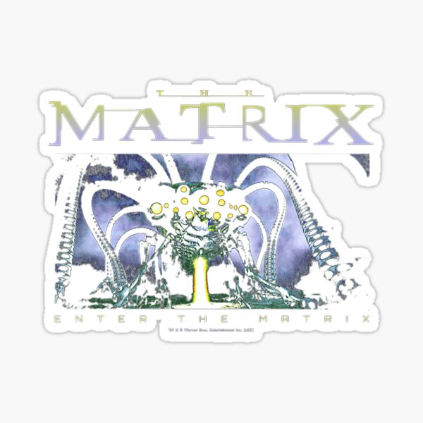 "The Matrix" Sticker by acosngertan | Redbubble
