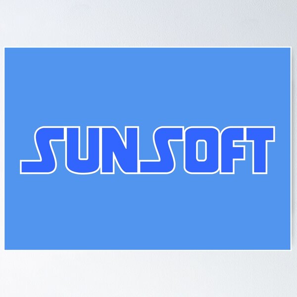 "Sunsoft (サンソフト) Logo" Poster for Sale by RubenCRM | Redbubble
