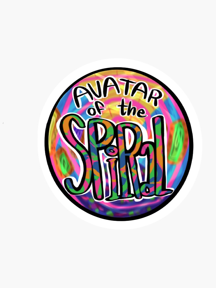 "TMA - Avatar of the Spiral" Sticker for Sale by Maddogdrawing | Redbubble