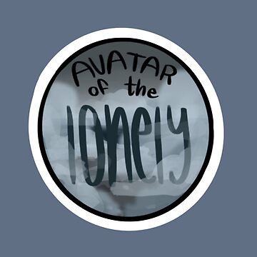 "TMA - Avatar of the Lonely" Sticker for Sale by Maddogdrawing | Redbubble