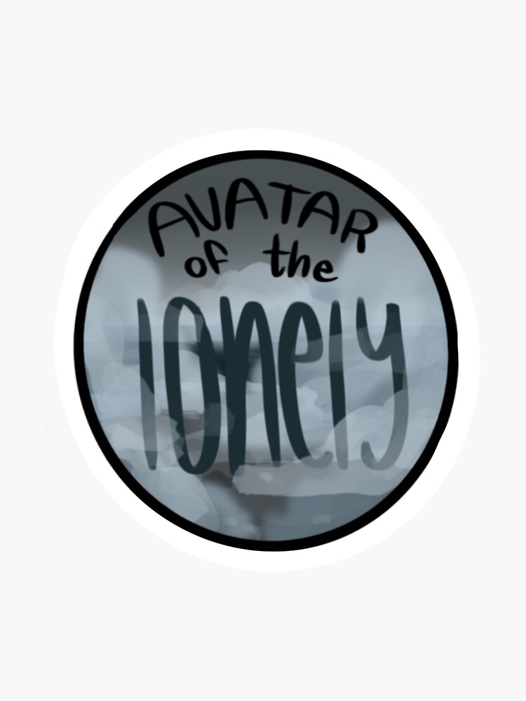 "TMA - Avatar of the Lonely" Sticker for Sale by Maddogdrawing | Redbubble